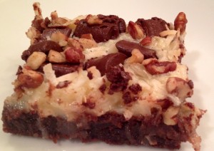 Magic Bar Brownies - Swirls of Flavor