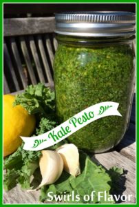 Kale Pesto - Swirls of Flavor