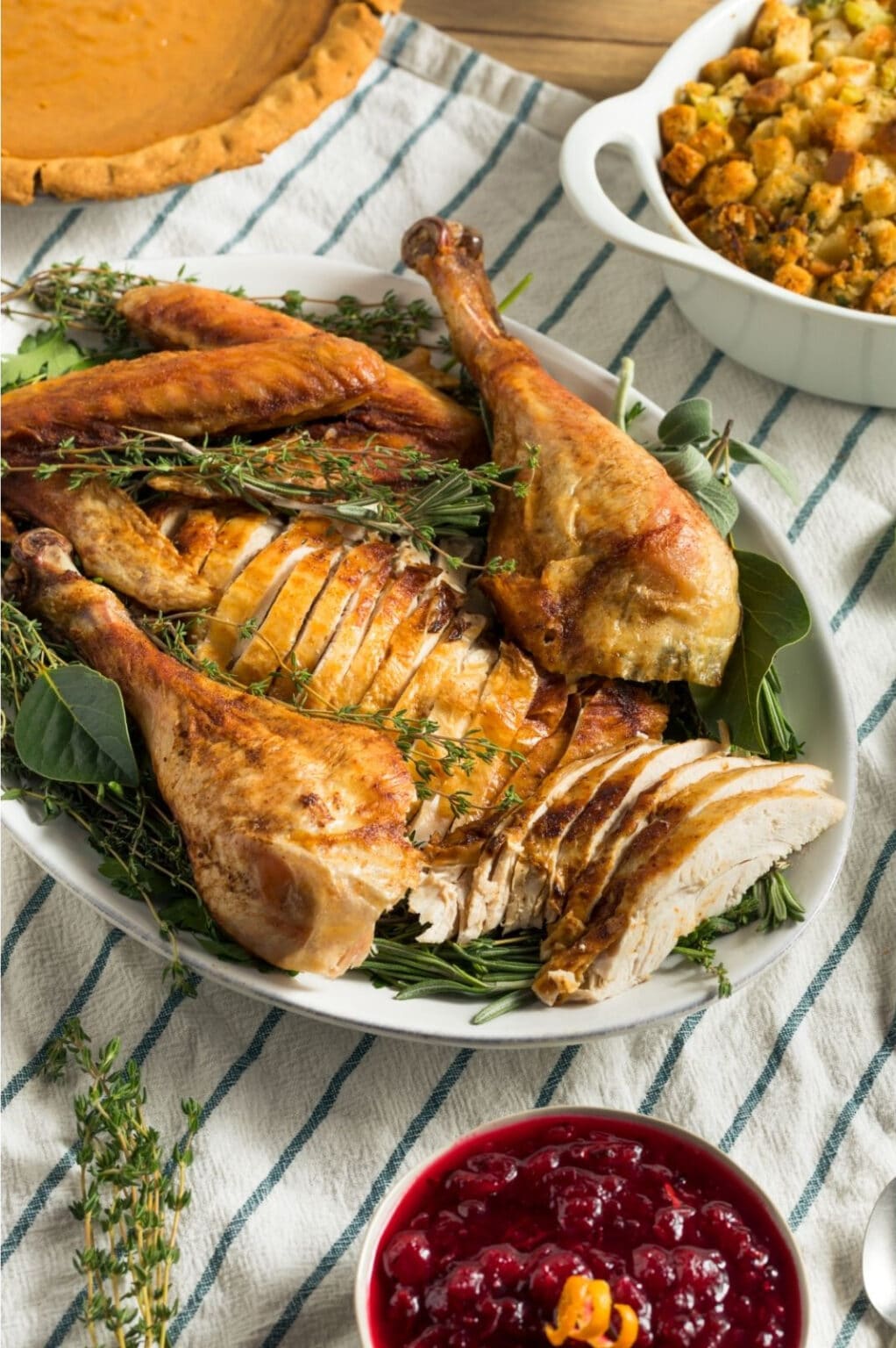 Sweet And Spicy Roasted Turkey - Swirls of Flavor
