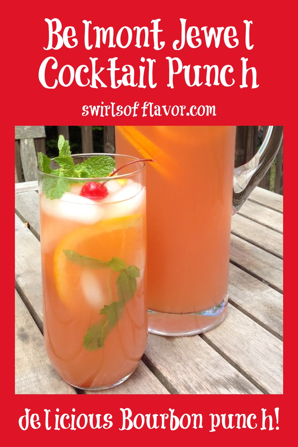 Belmont Jewel Punch - Swirls of Flavor