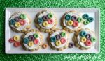 Olympic Ring Cookies (No-Bake Cookies) - Swirls of Flavor