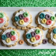 Olympic Ring Cookies (No-Bake Cookies) - Swirls of Flavor