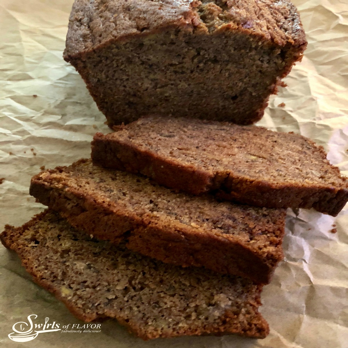 Best Ever Banana Bread - Swirls of Flavor