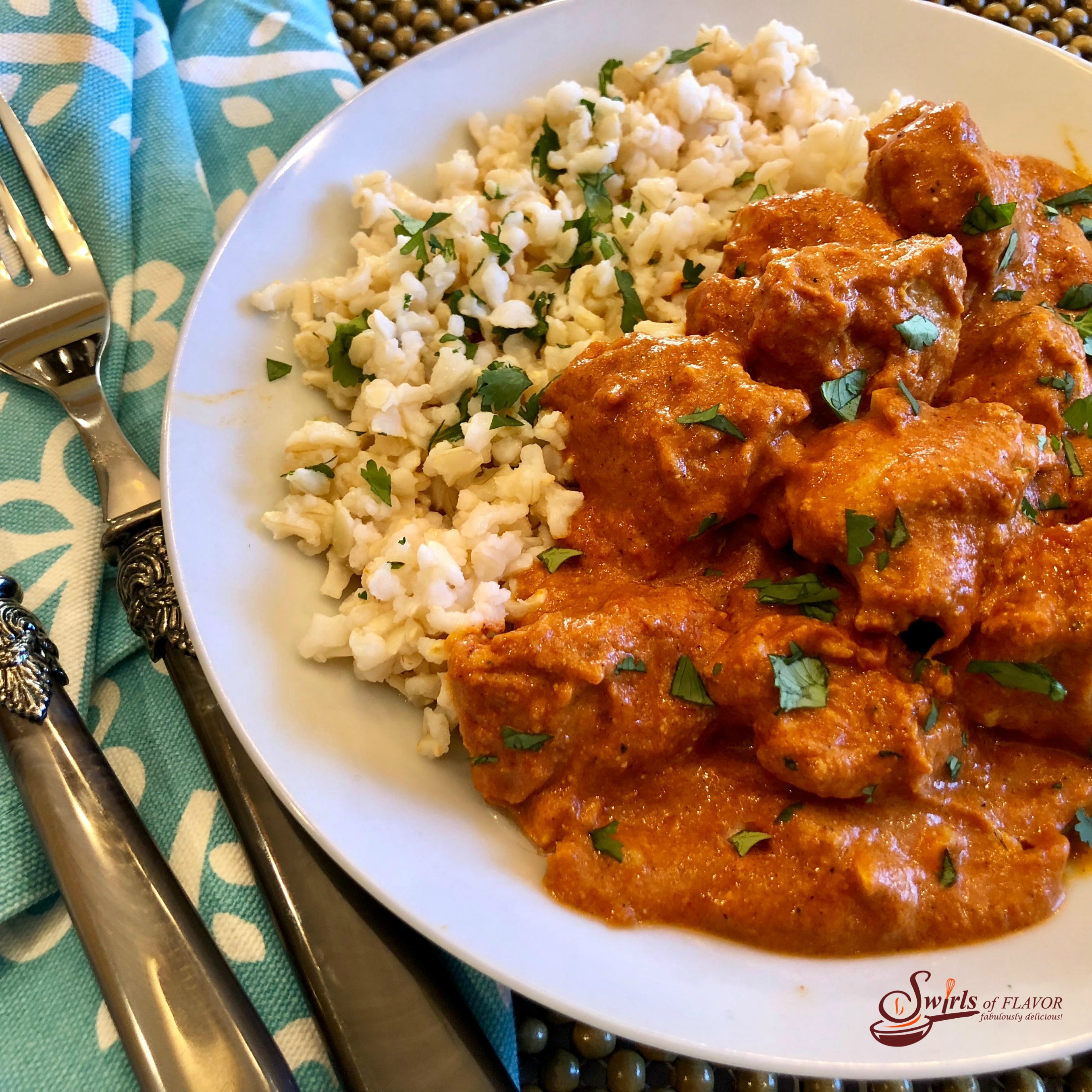 Indian Butter Chicken Recipe - Swirls of Flavor