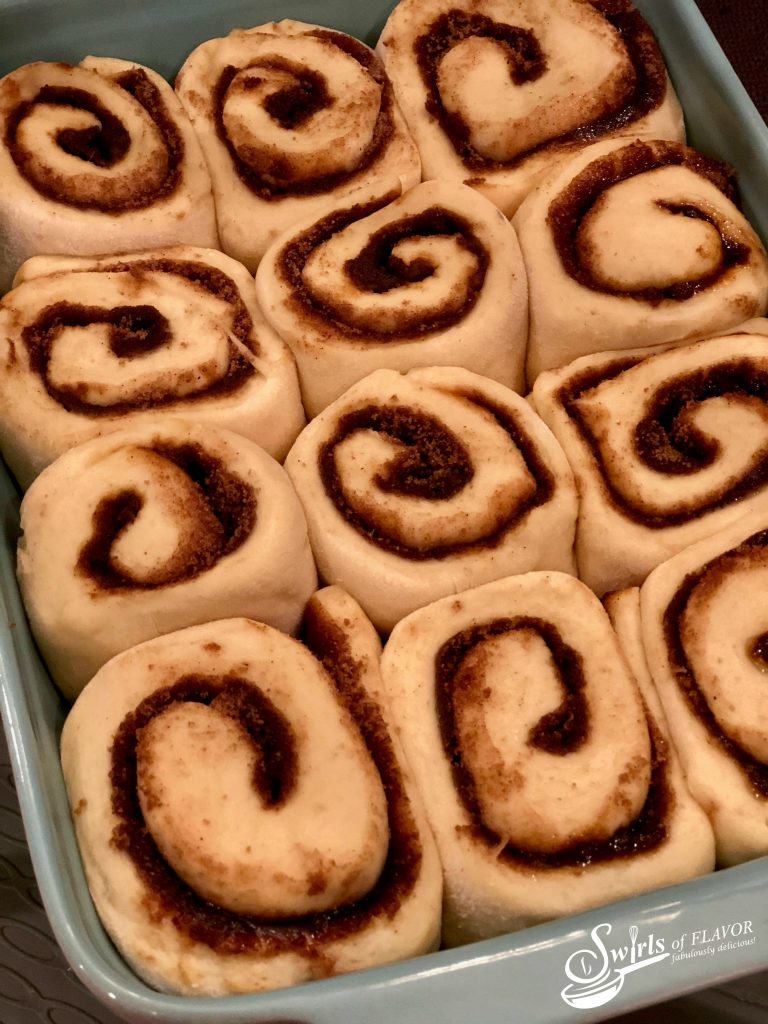 Gingerbread Cinnamon Rolls - Swirls of Flavor