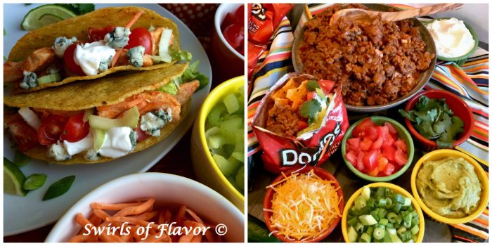 Stuffed Taco Bread - Swirls of Flavor