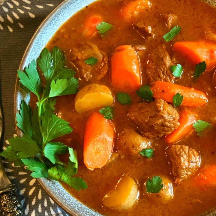 Beef Stew With Guinness - Swirls of Flavor