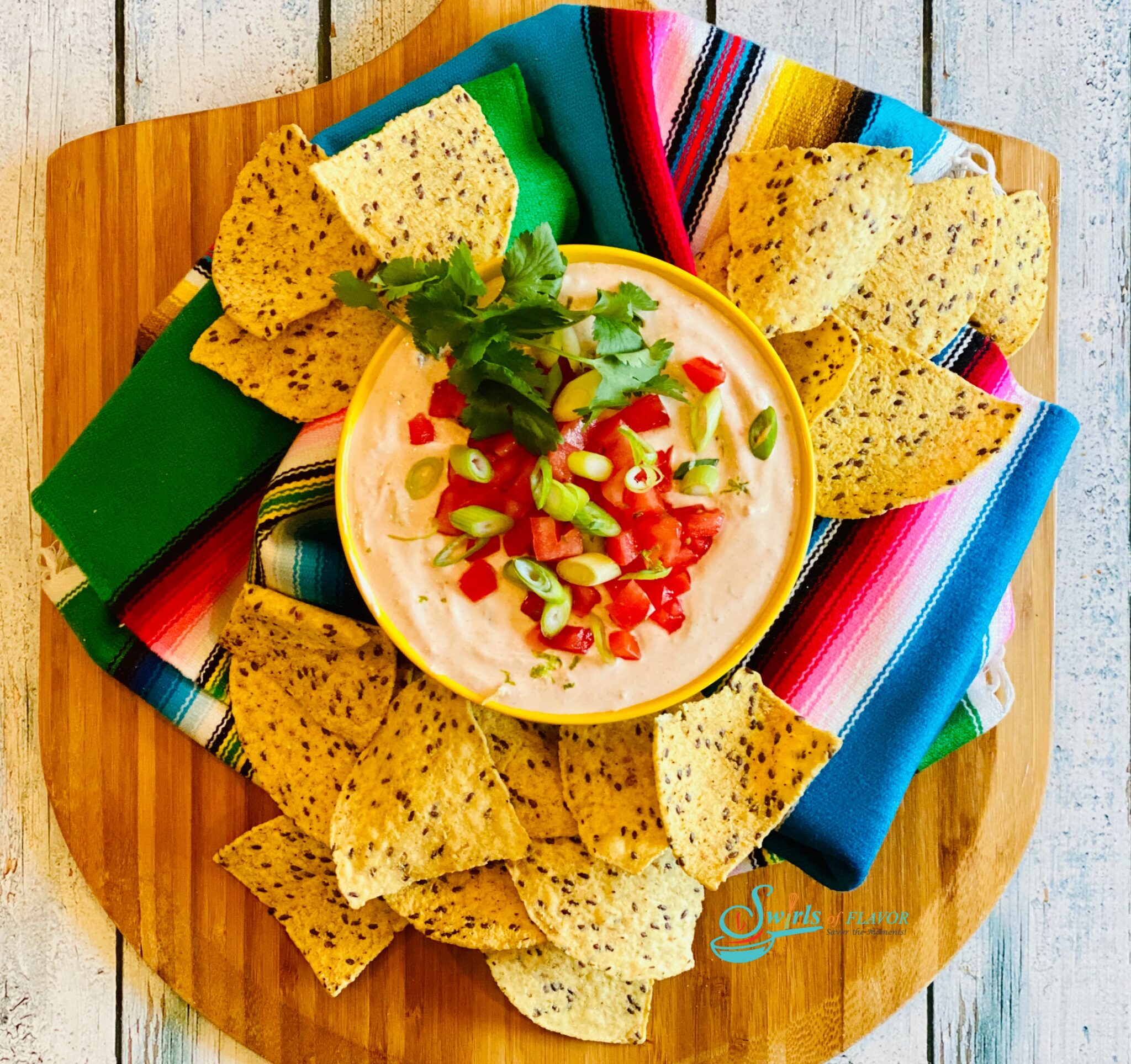 Salsa Dip Recipe - Swirls of Flavor
