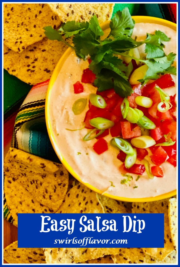 Salsa Dip Recipe - Swirls of Flavor