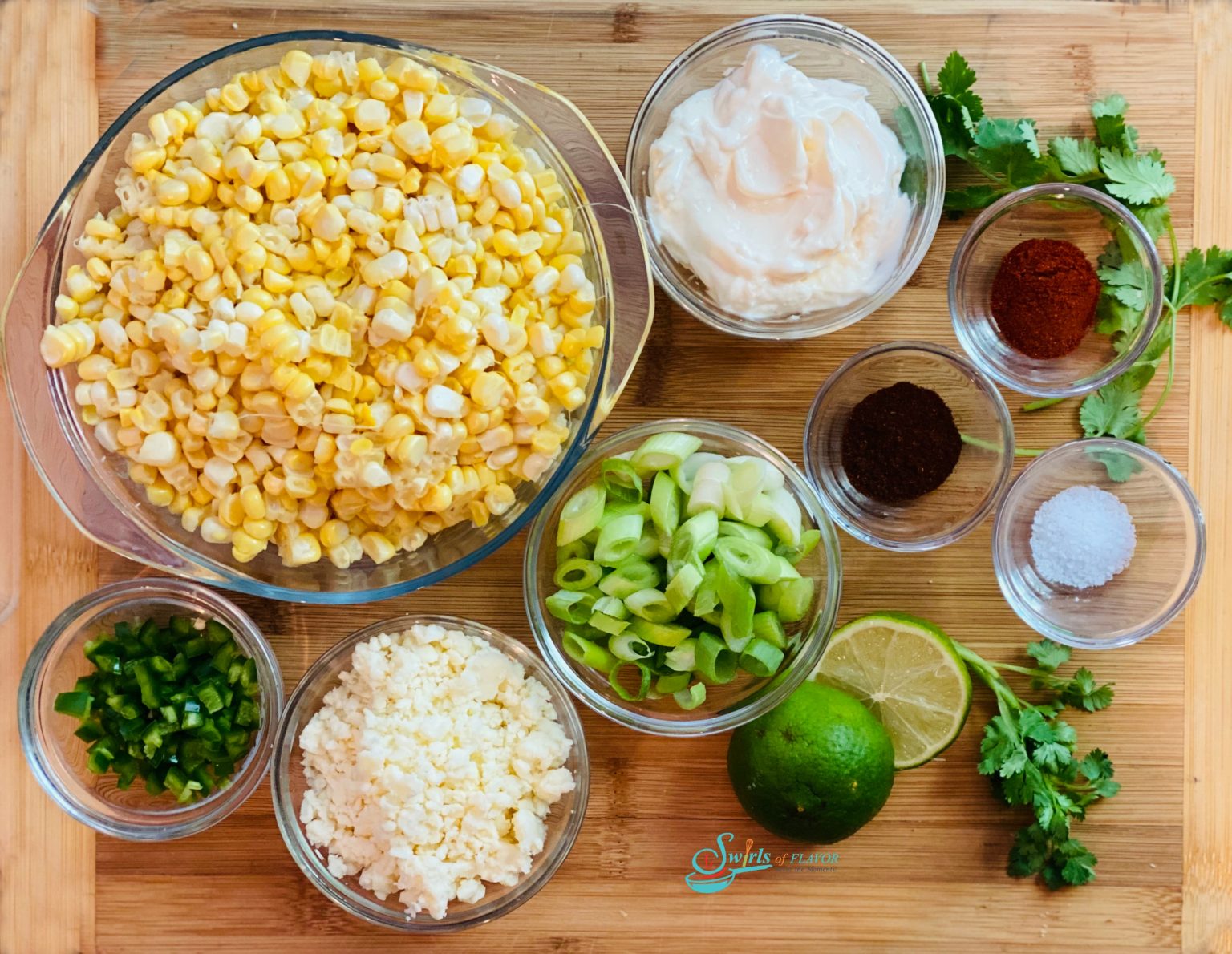 Mexican Corn Salad Recipe - Swirls of Flavor