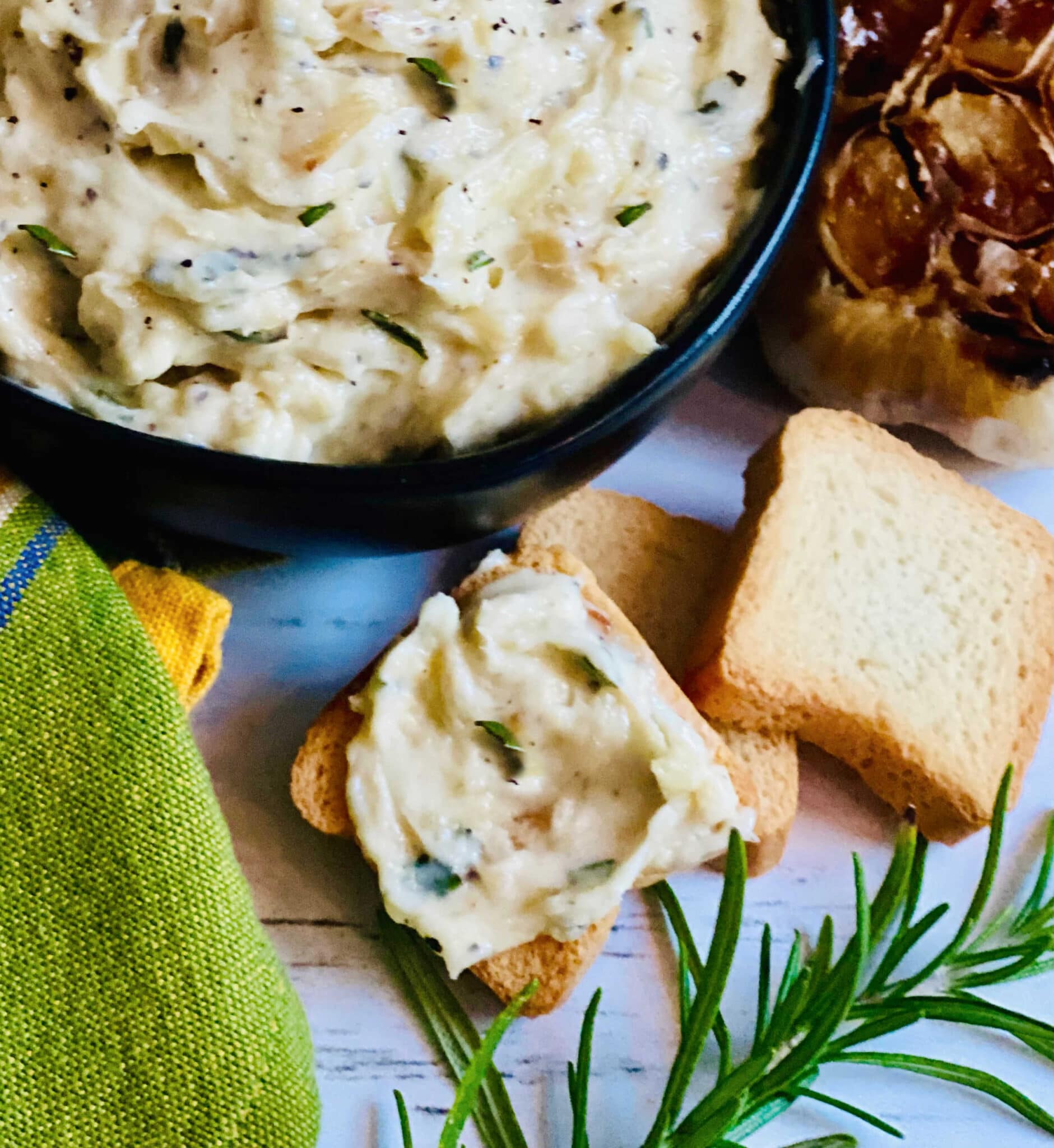 Roasted Garlic Butter - Swirls of Flavor