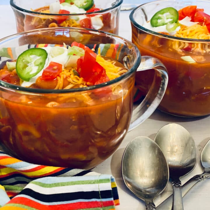 Mexican Tomato Soup - Swirls of Flavor