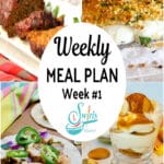 Weekly Meal Plan 1 - Swirls of Flavor