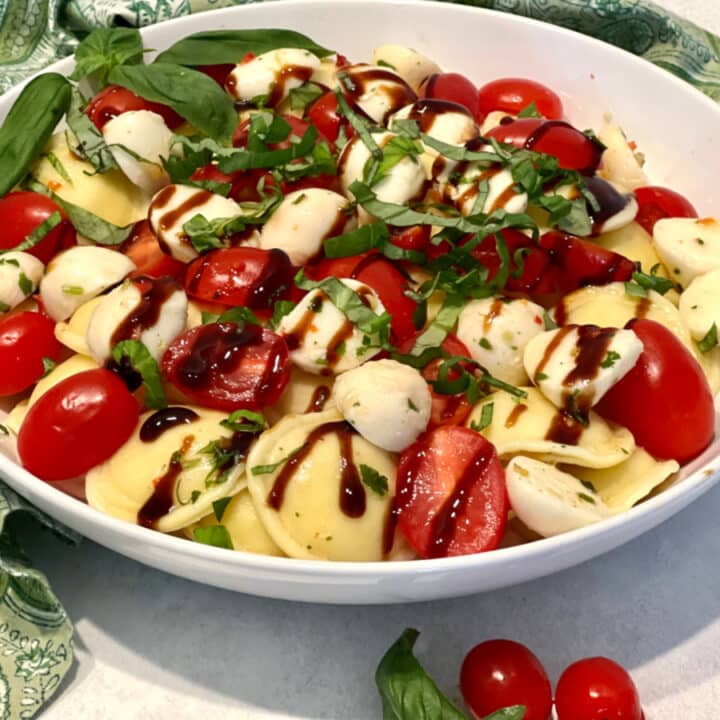 Caprese Ravioli - Swirls of Flavor