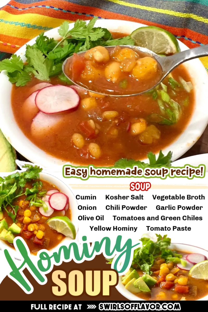 Hominy Soup - Swirls of Flavor