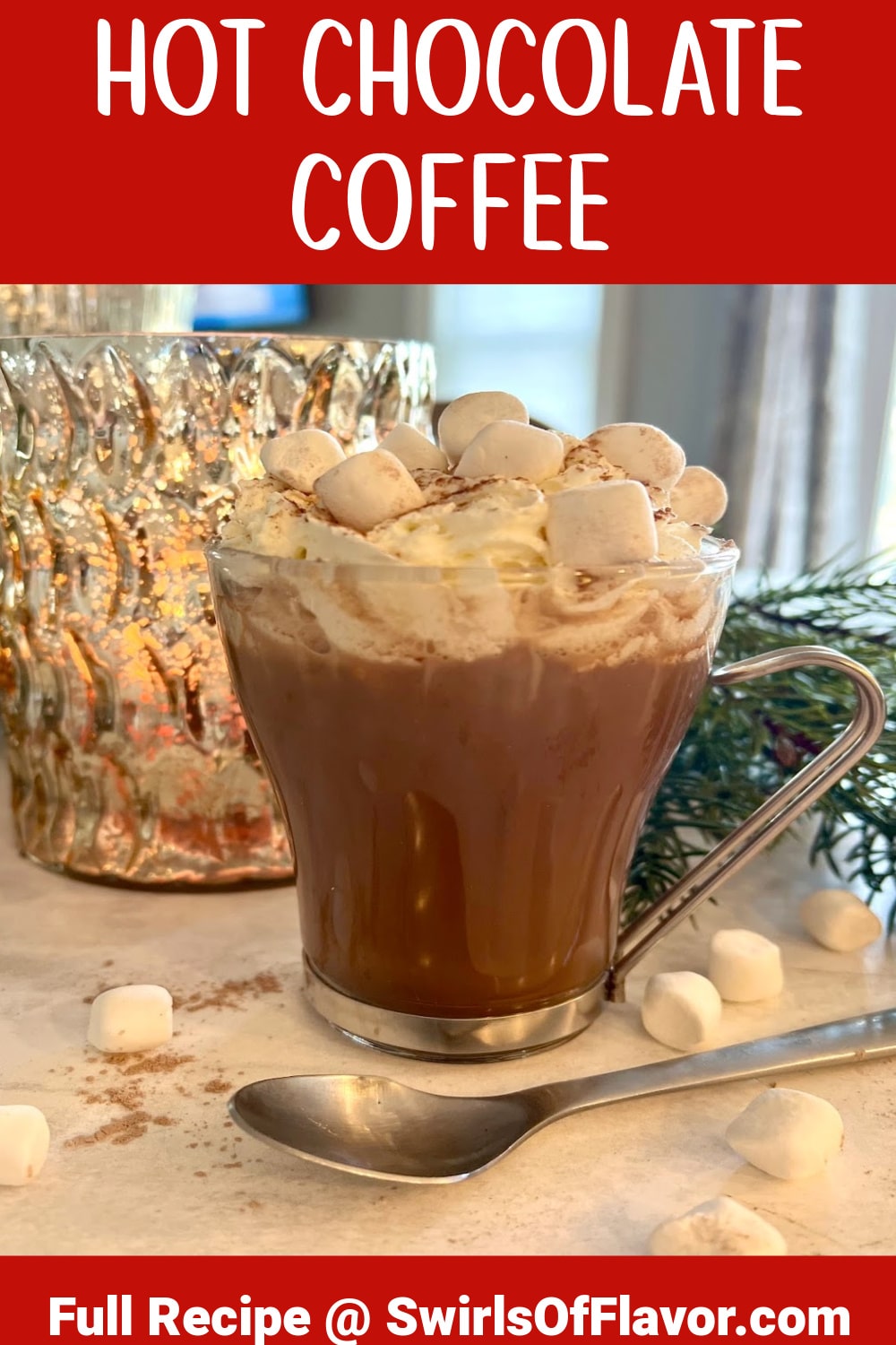 Easy Hot Chocolate Coffee - Swirls of Flavor