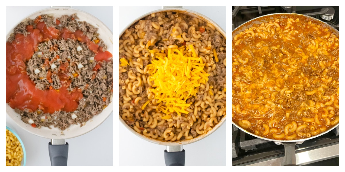 Cheesy Enchilada Hamburger Helper - Swirls of Flavor