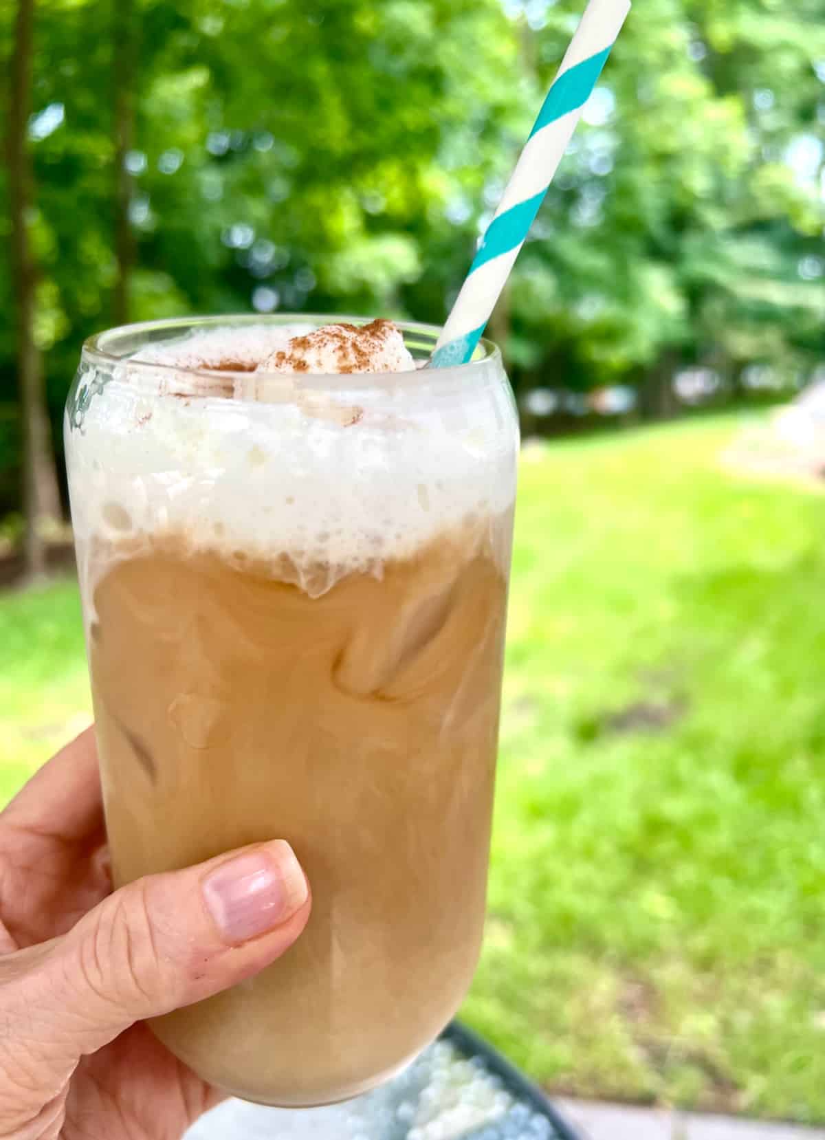 How to make cold foam for coffee - Swirls of Flavor