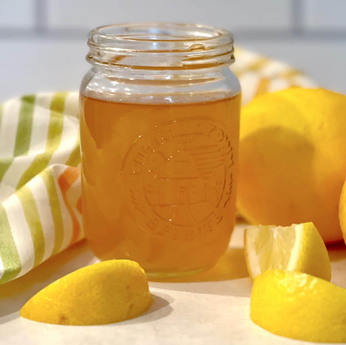 Easy Lemon Syrup Recipe - Swirls of Flavor