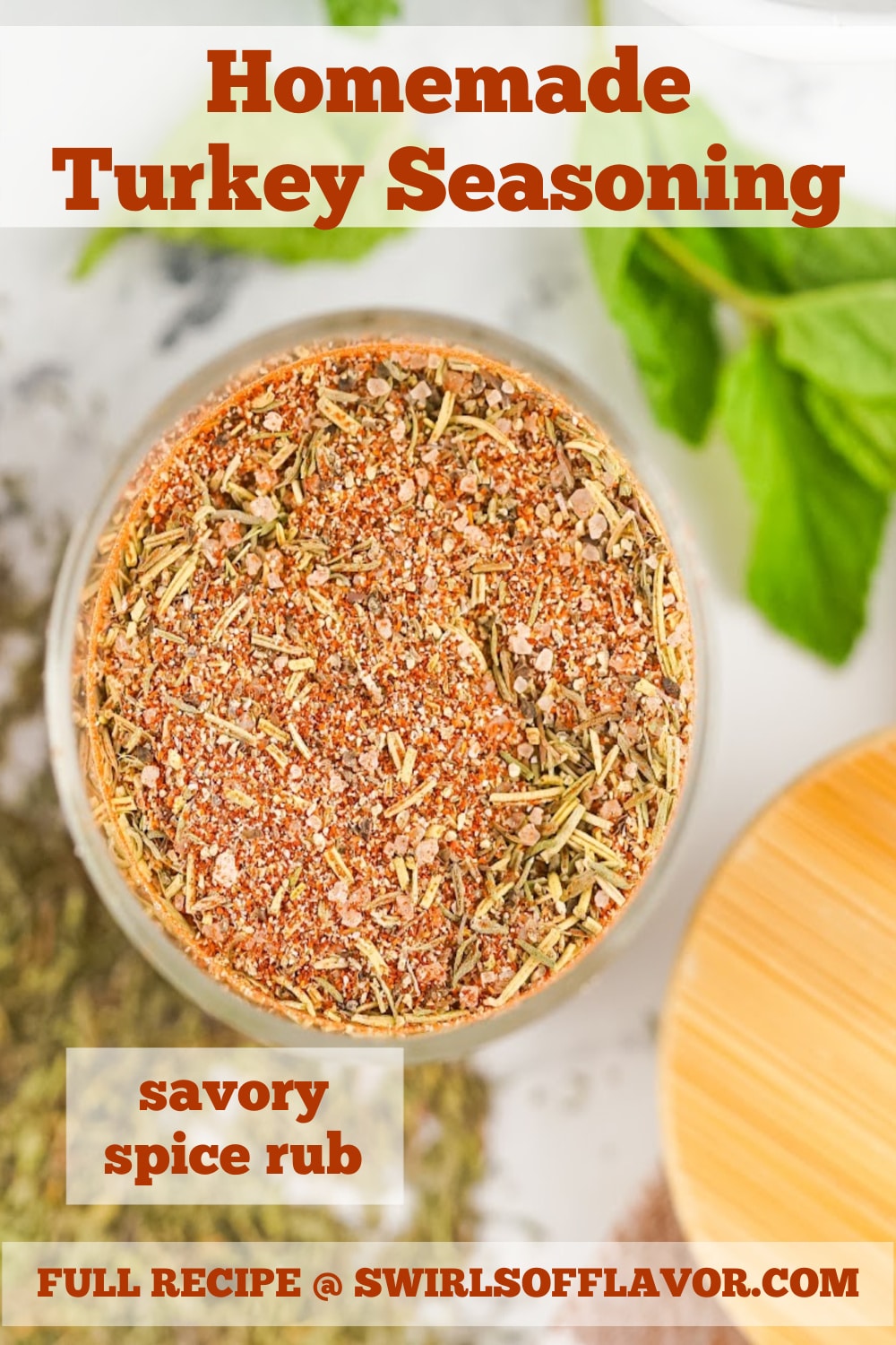 Homemade Turkey Rub Seasoning - Swirls of Flavor