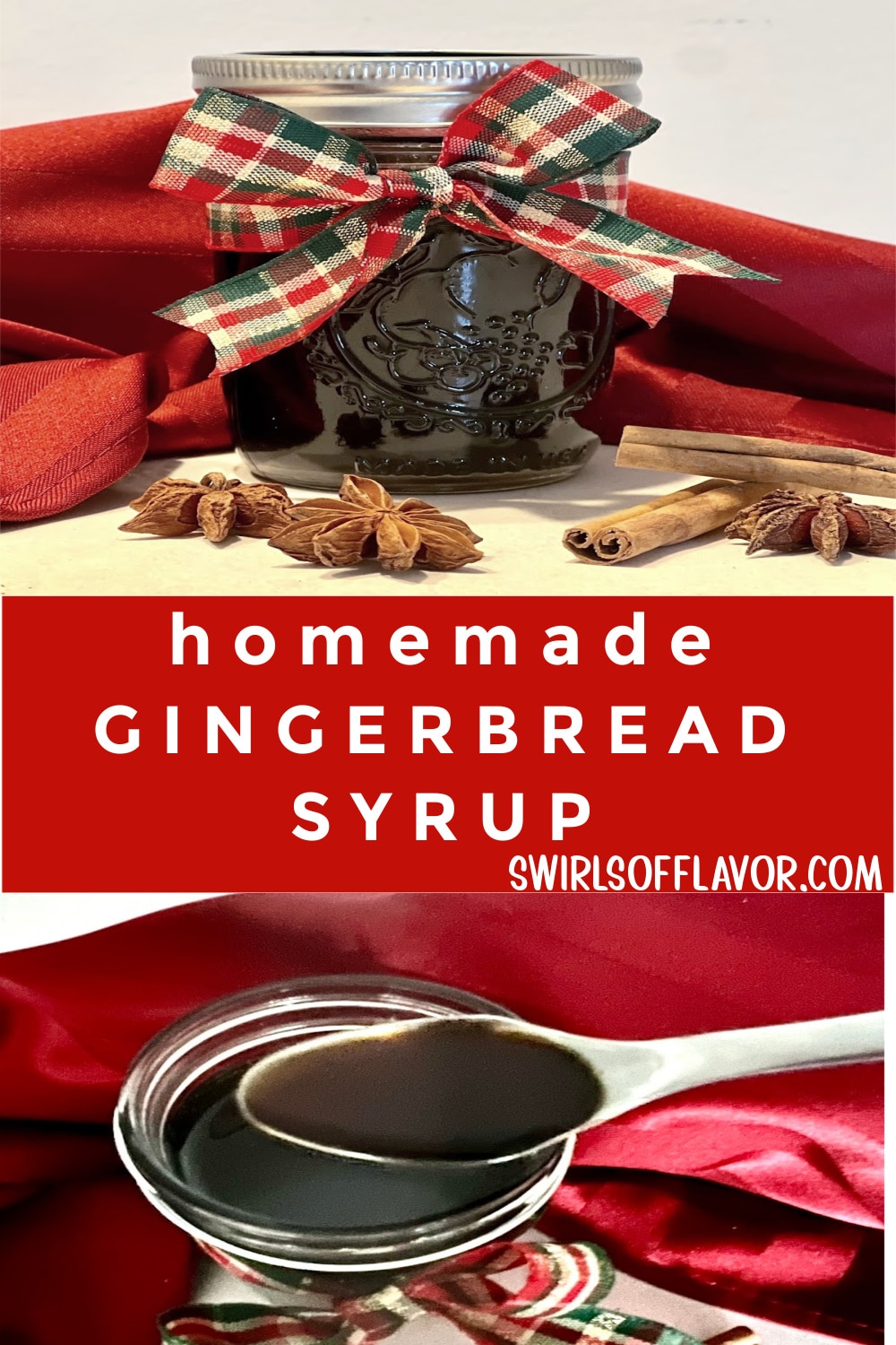 Gingerbread Syrup - Swirls of Flavor