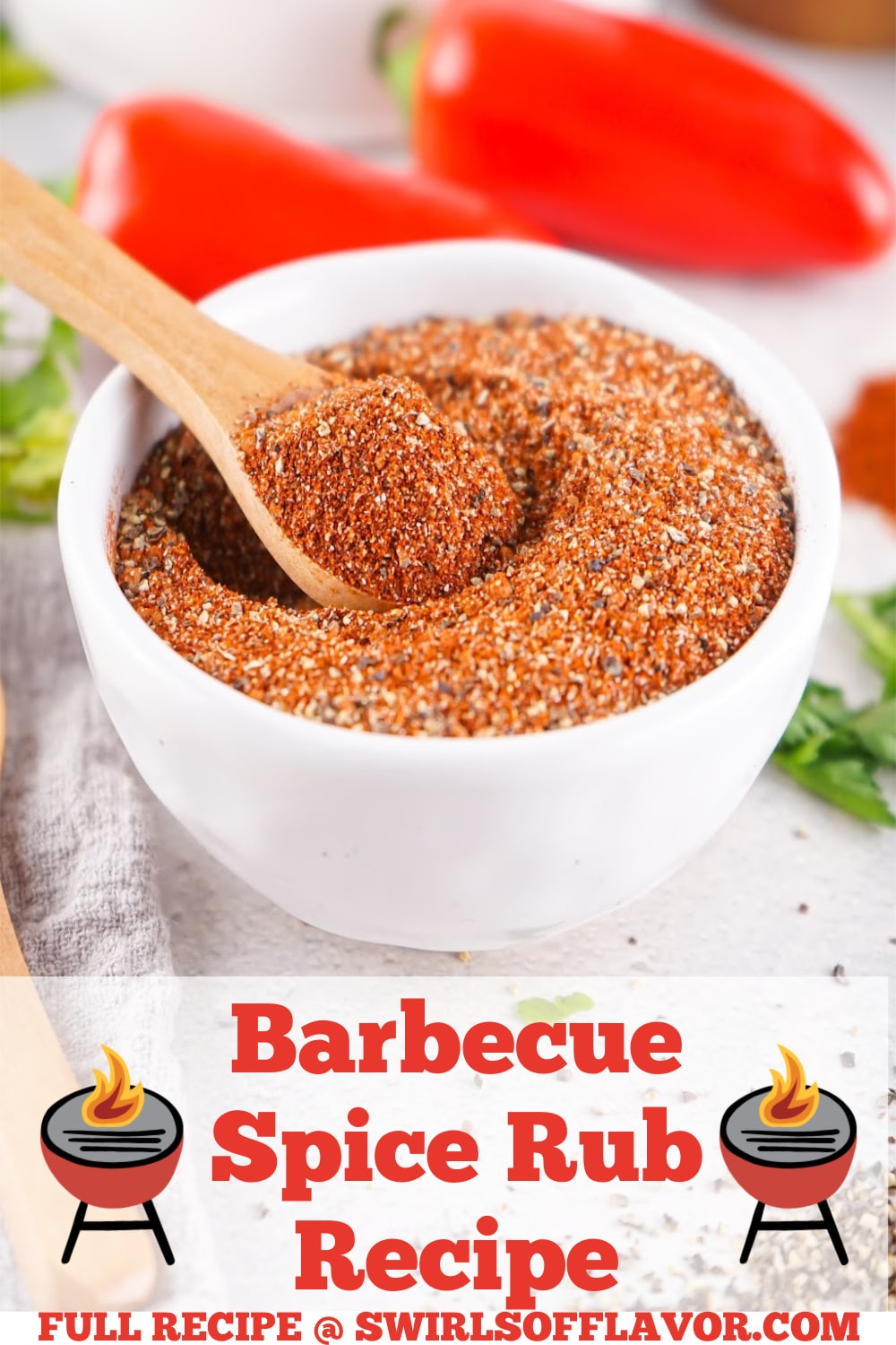 BBQ Rub Seasoning - Swirls of Flavor