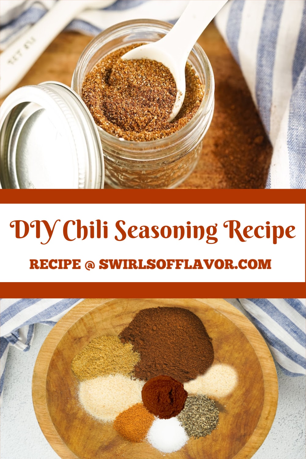 Homemade Chili Seasoning Recipe - Swirls of Flavor